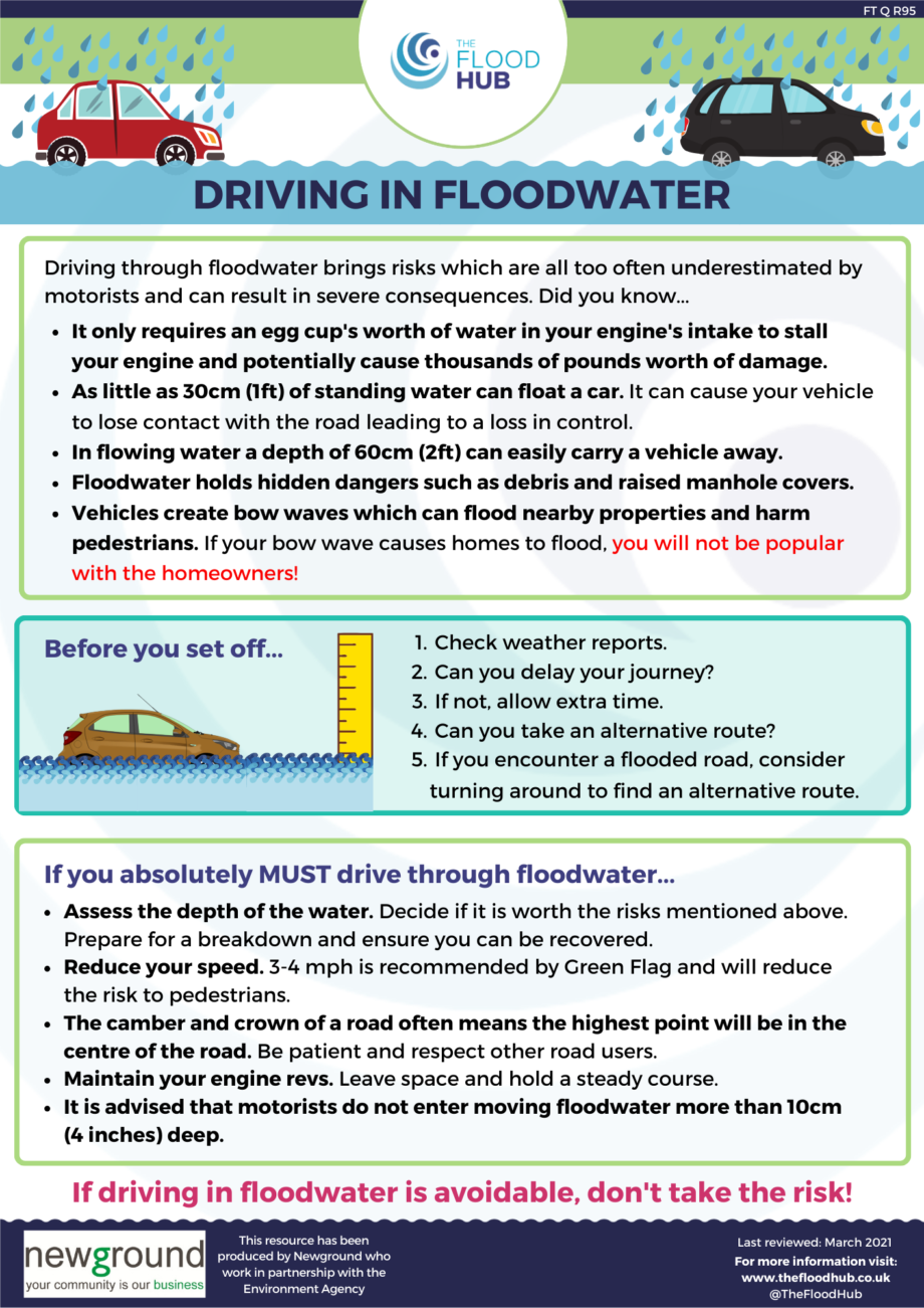 Driving in Flood Water: Safety Tips for Drivers | The Flood Hub