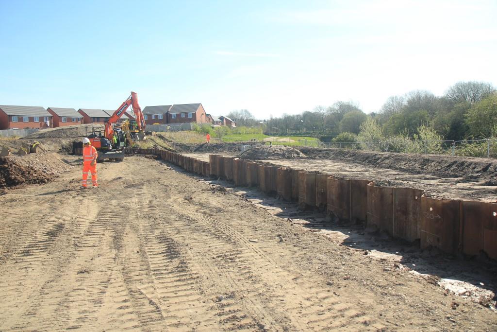 Environment Agency continuing it’s flood defence work in Radcliffe and ...