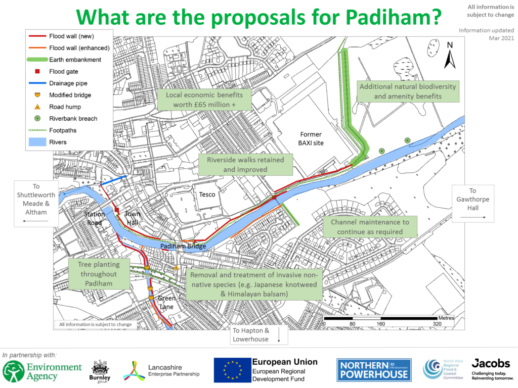 Padiham Flood Risk Management Scheme | The Flood Hub