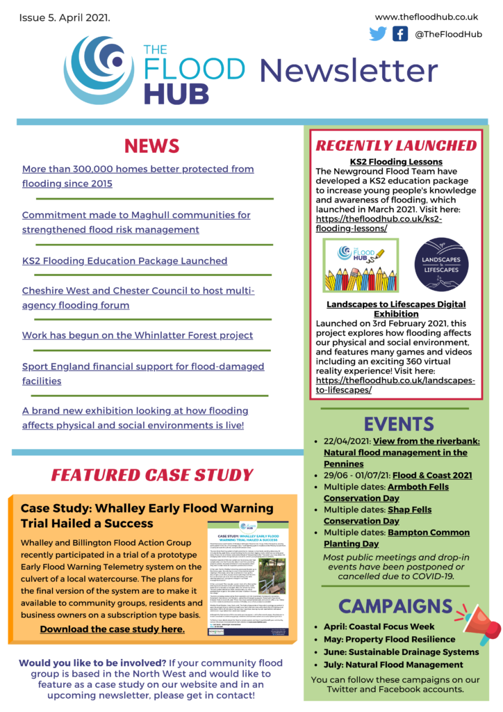 The Flood Hub Quarterly Newsletter | The Flood Hub