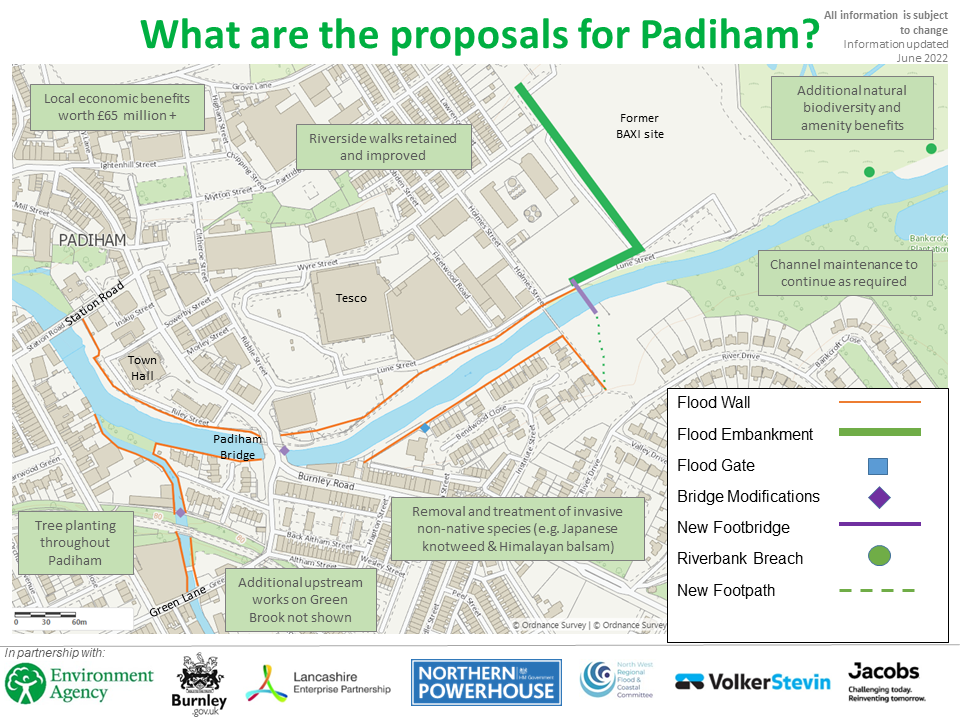 Padiham Flood Risk Management Scheme | The Flood Hub