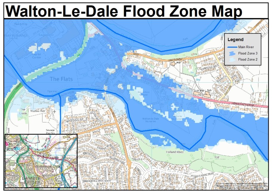 Preston and South Ribble: Construction Areas and Maps | The Flood Hub