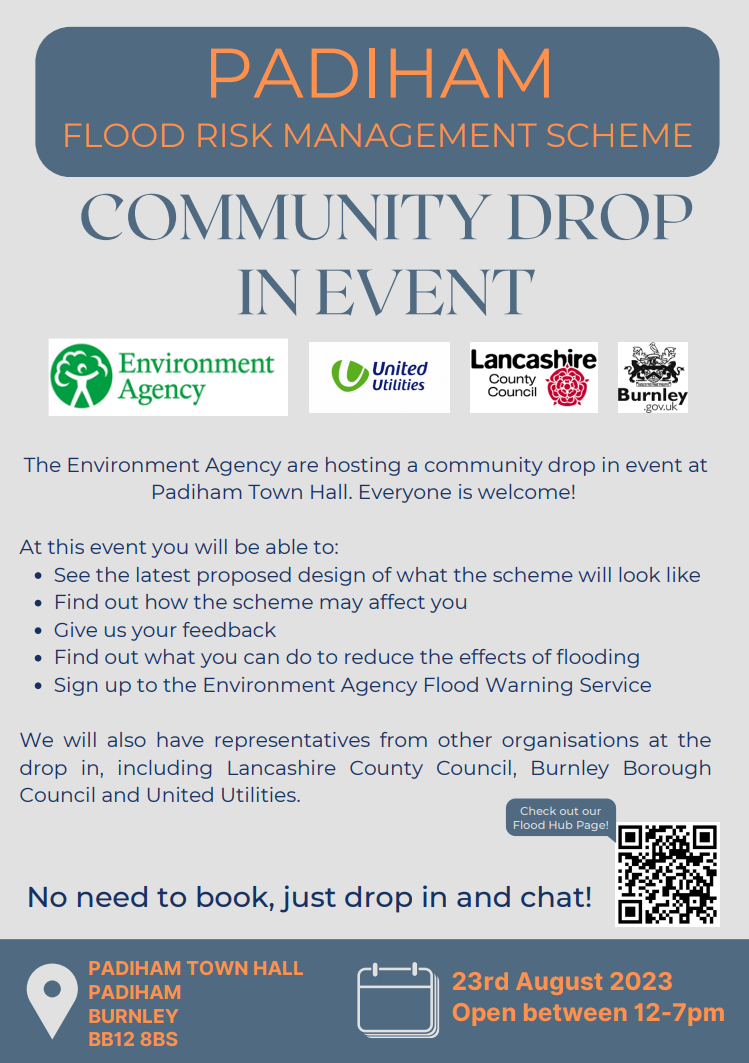 Padiham Flood Risk Management Scheme: Community Events and Meetings ...