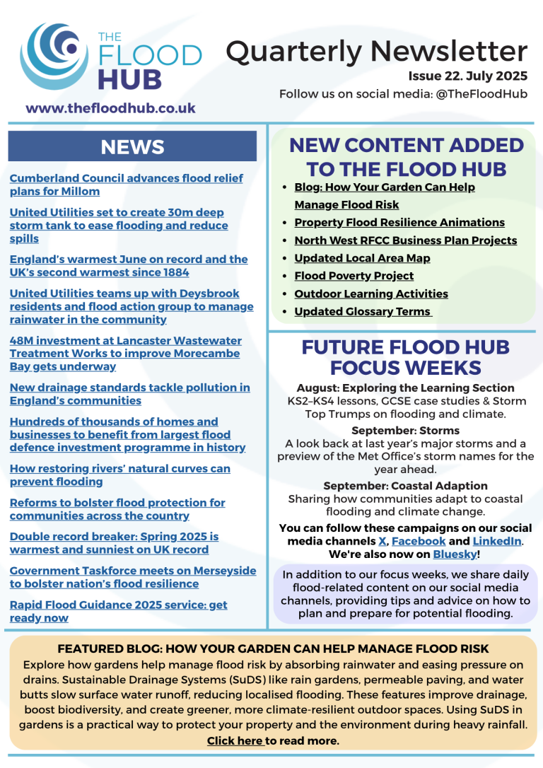 The Flood Hub Quarterly Newsletter | The Flood Hub